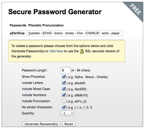 26 Best Online Pronounceable Random Passwords Generators